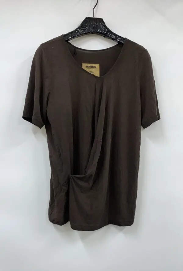 UMA WANG Draping T-shirt - No