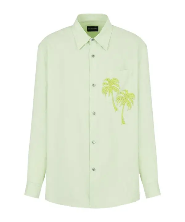 Emporio Armani Light Mint Longsleeve Shirt