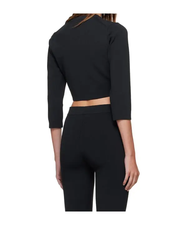 SKIMS Cropped Knit Top