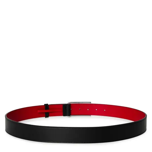 CHRISTIAN LOUBOUTIN Reversible Leather Belt