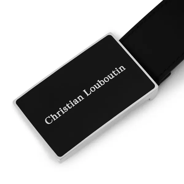 CHRISTIAN LOUBOUTIN Reversible Leather Belt