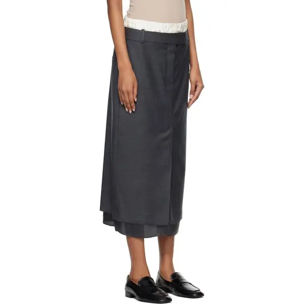 RÓHE Wool Pencil Skirt