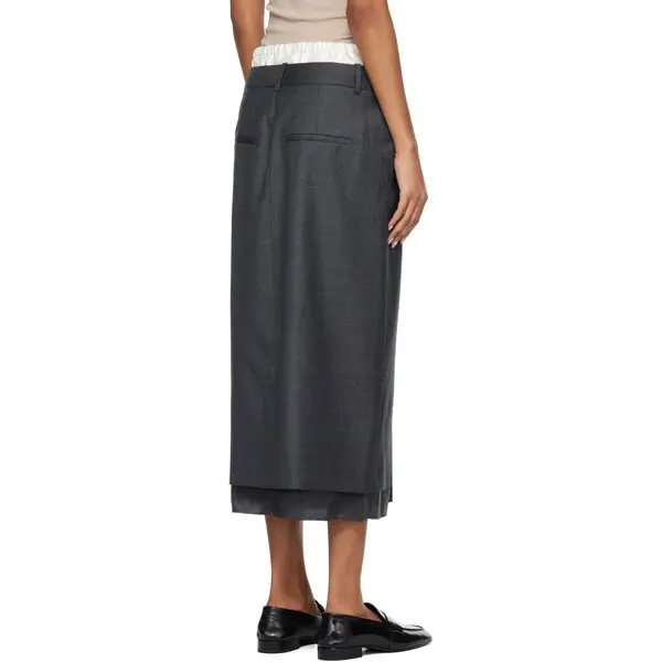 RÓHE Wool Pencil Skirt