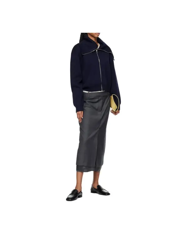 RÓHE Wool Pencil Skirt