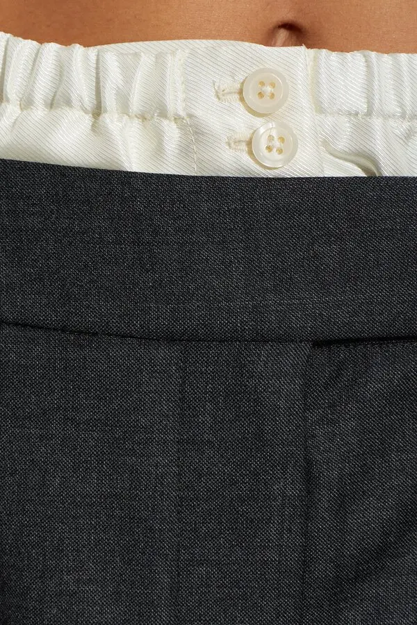 RÓHE Wool Pencil Skirt