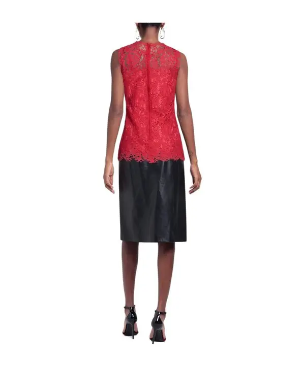 Dolce & Gabbana Lace Sleeveless Top