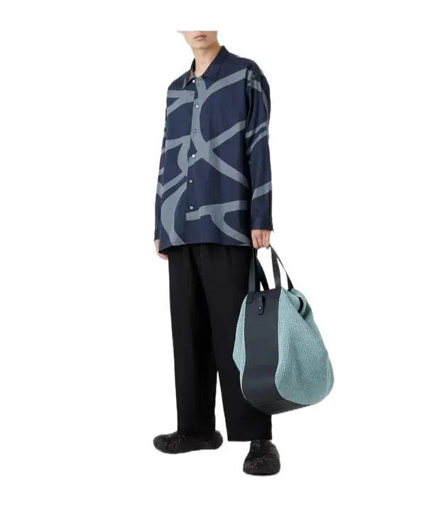 Emporio Armani Print Long Sleeve Shirt