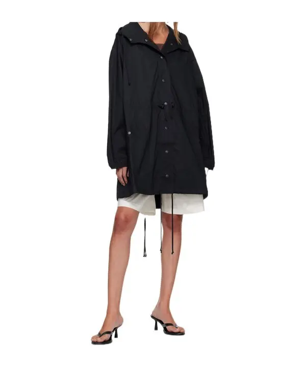 SKIMS Casual Hooded Jacket - Black