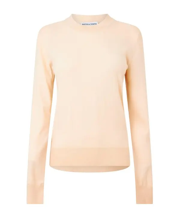 Bottega Veneta Ribbed Fine Knit Sweater