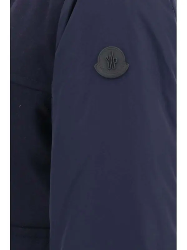 Moncler Long-sleeved Padded Jacket - Black