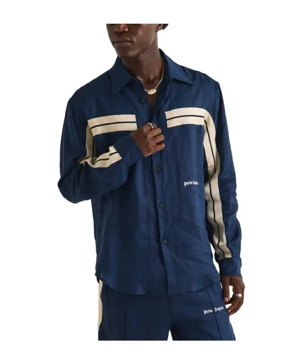 Palm Angels Collared Longsleeve Shirt
