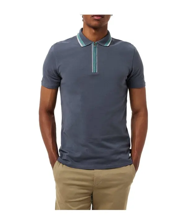 Paul Smith Zipped Short-sleeve Polo Shirt