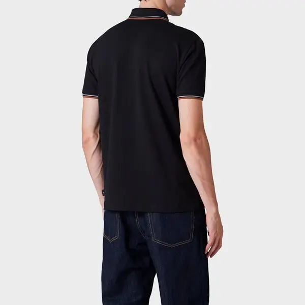 Paul Smith Striped Shortsleeve Polo