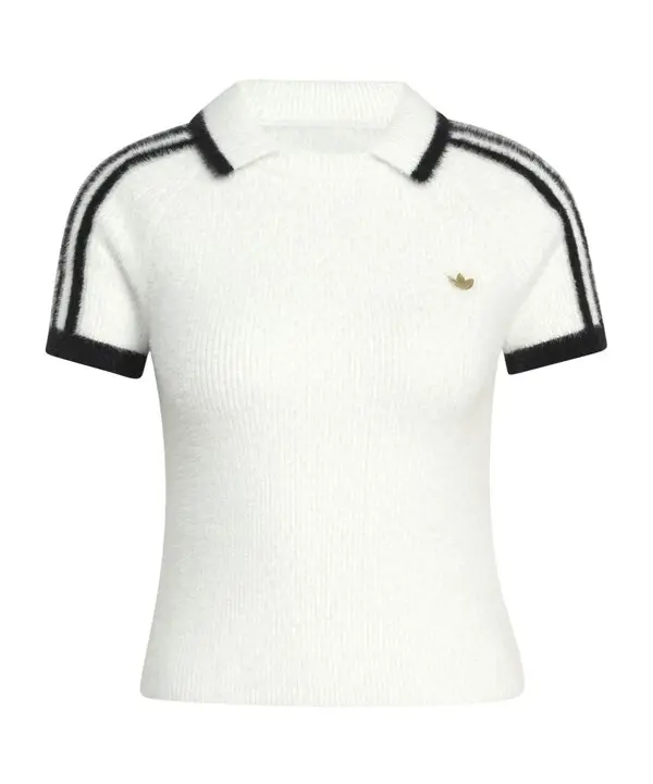 ADIDAS ORIGINALS Short Sleeve Polo Shirt - White