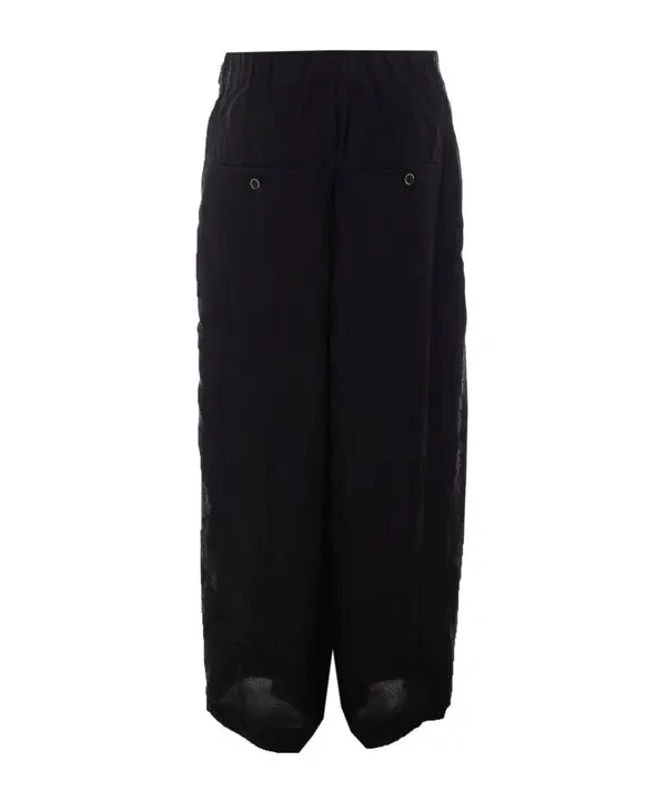 UMA WANG Jacquard Paisley Patterned Wide-leg Trousers