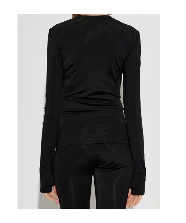 Moschino Long Sleeve Zip-up Sweatshirt