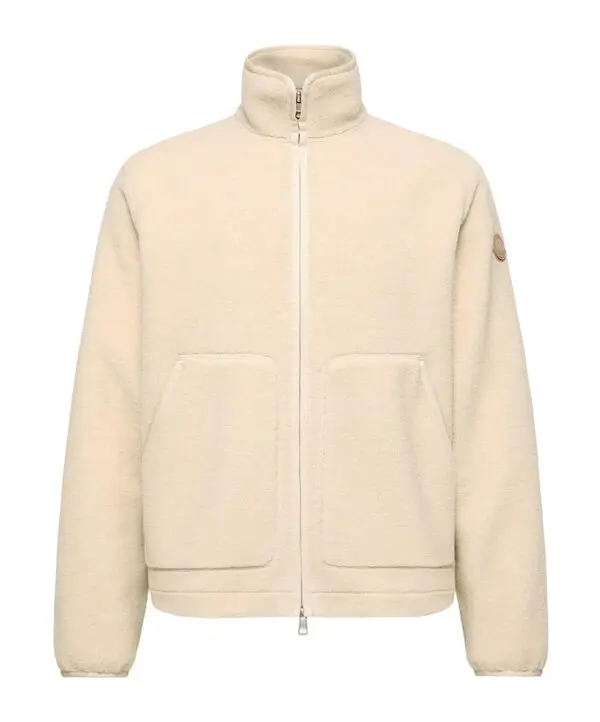 Moncler Fleece Zip-up Sweatshirt