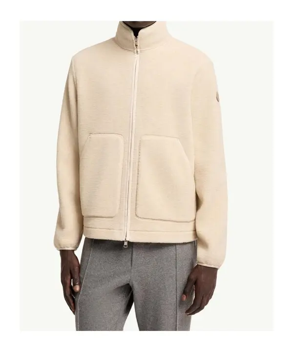 Moncler Fleece Zip-up Sweatshirt