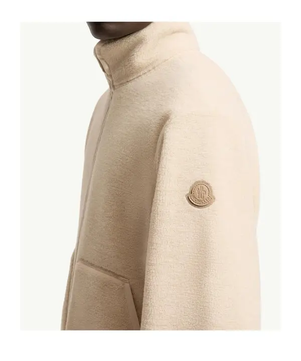 Moncler Fleece Zip-up Sweatshirt
