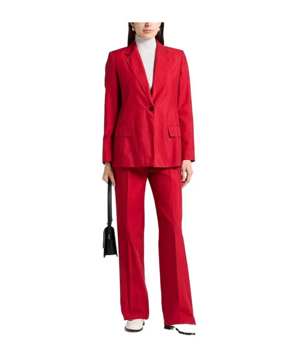 Max Mara Solid-color Suit With Trousers