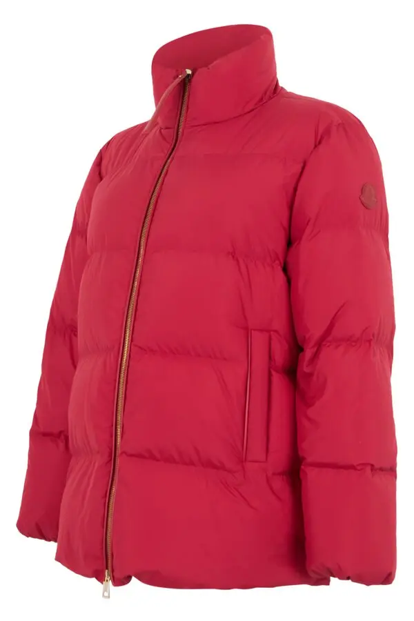 Moncler Vivantesse Short Down Jacket - Red