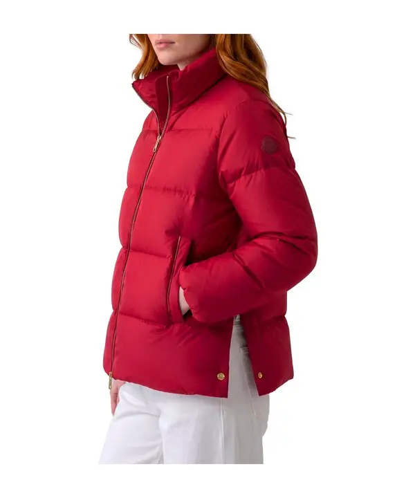 Moncler Vivantesse Short Down Jacket - Red