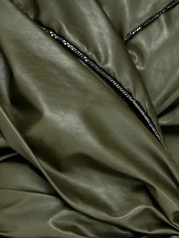 DIESEL® Draped Wrap-effect Jacket