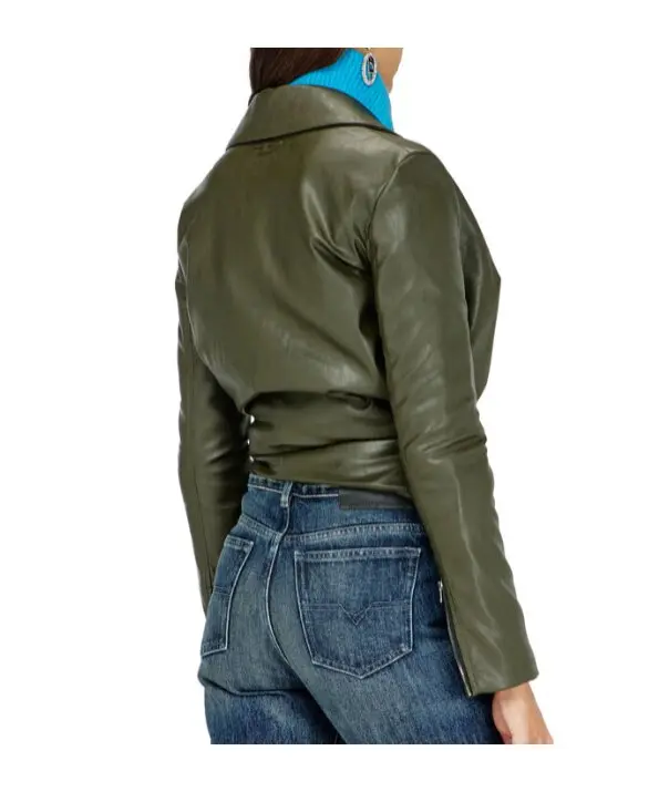DIESEL® Draped Wrap-effect Jacket