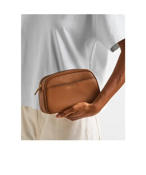 Michael Kors Leather Camera Bag