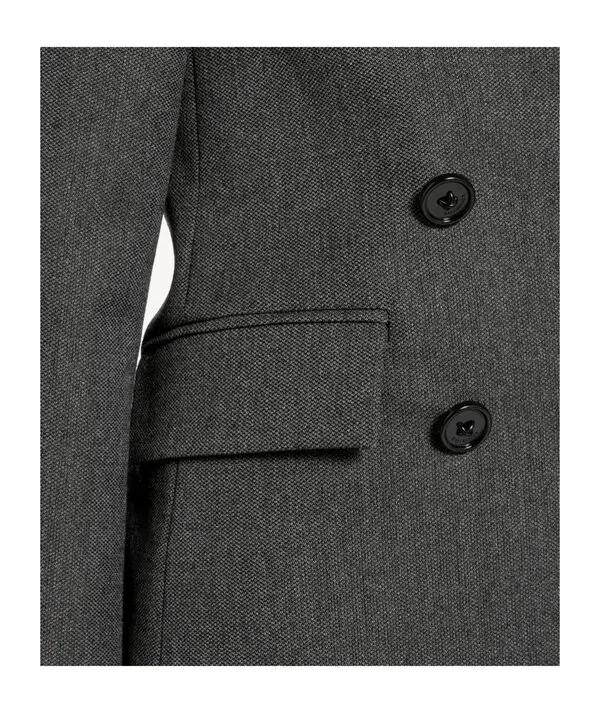 Balenciaga Stola Jacket In Dark Grey