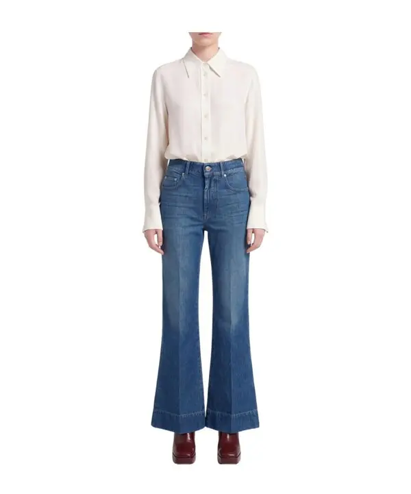 Sportmax Dark Wide-leg Jeans