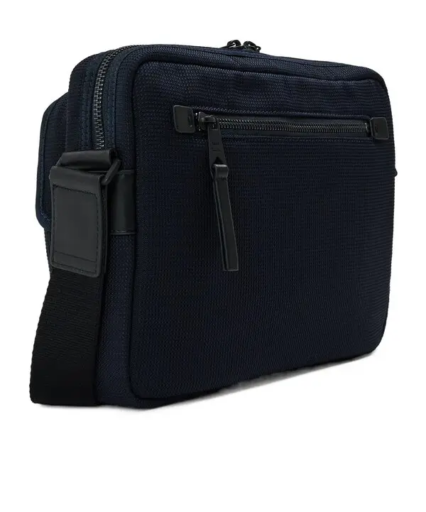 Paul Smith Navy Fabric Camerastyle Crossbody Bag