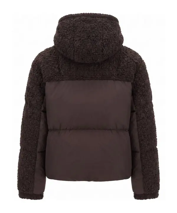 Moncler Cristallin Hooded Down Jacket - Black