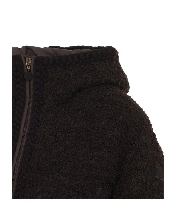 Moncler Cristallin Hooded Down Jacket - No