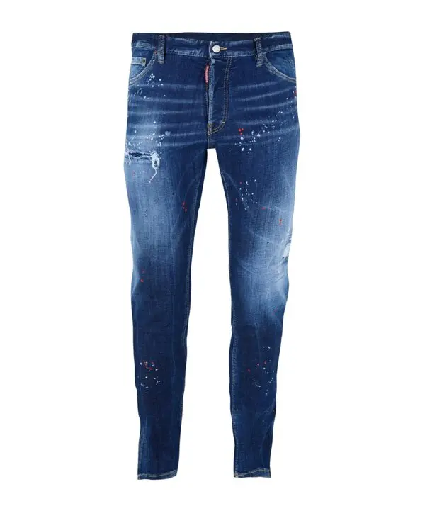 Dsquared2 Darkblue Slimfit Jeans - Blue