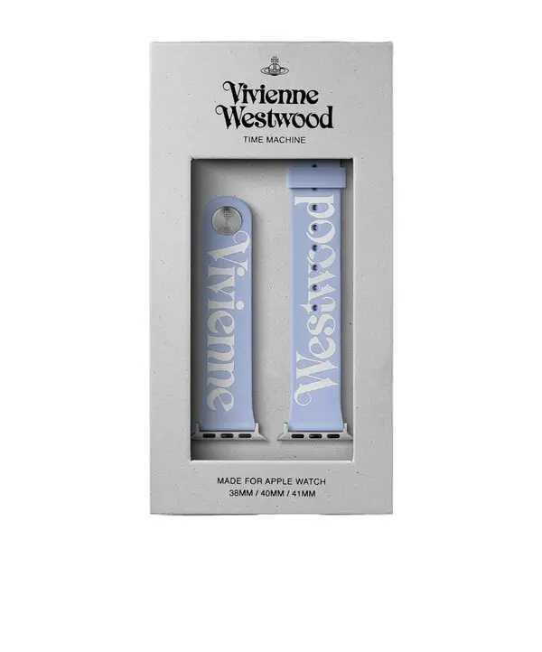 VIVIENNE WESTWOOD Solidcolor Watch Strap - Blue