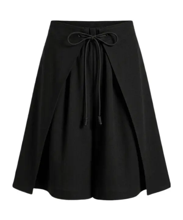 Moncler Drawstring Skirt - Black