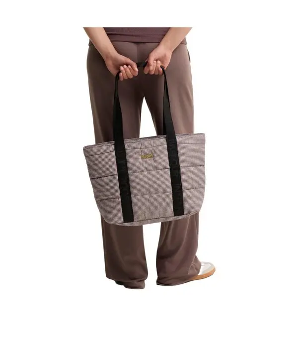 Barbour Plaid Tote Bag