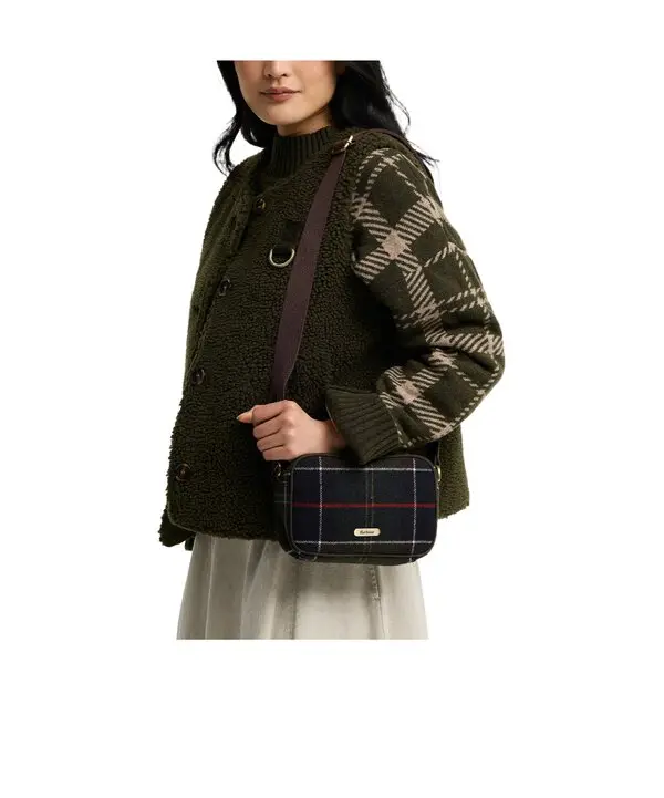 Barbour Color Block Crossbody Bag