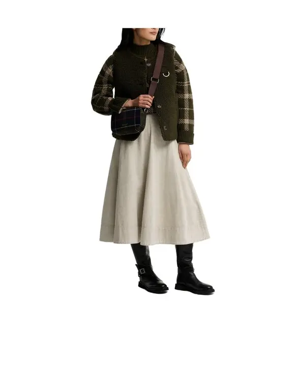 Barbour Color Block Crossbody Bag