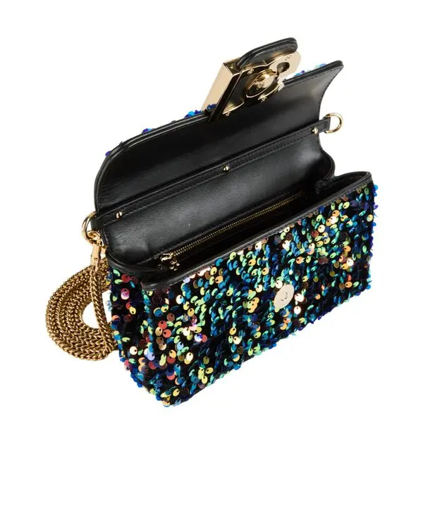 Dolce & Gabbana Mini Iridescent Clutch Bag