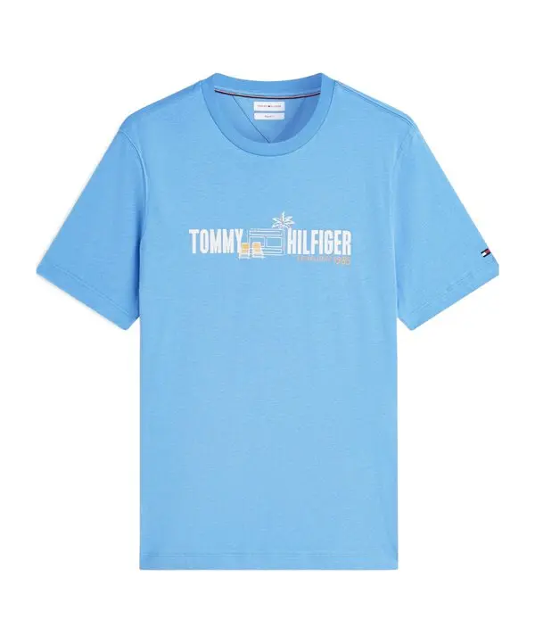 Tommy Hilfiger Short-sleeved T-shirt - Blue