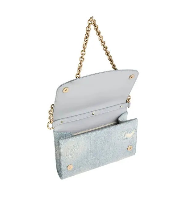 Dolce & Gabbana Denim Handbag With Chain Strap