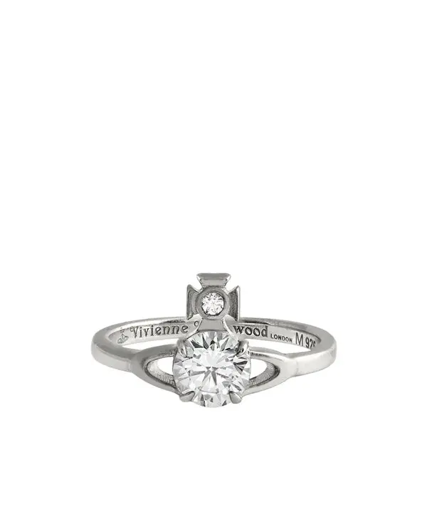 VIVIENNE WESTWOOD Orb Petite Ring - Gray