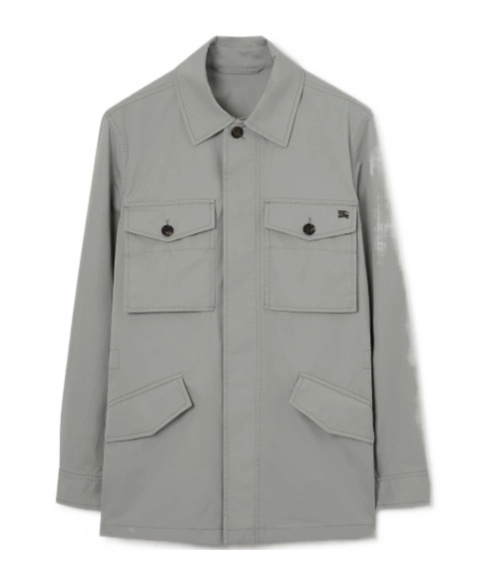 Burberry Cotton Twill Bradmore Jacket