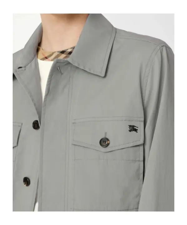 Burberry Cotton Twill Bradmore Jacket