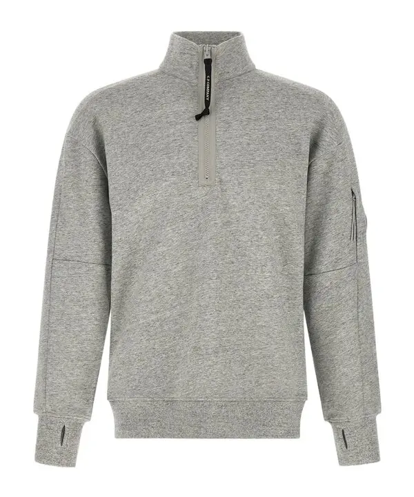 C.P. COMPANY Half-zip Sweatshirt - Grey