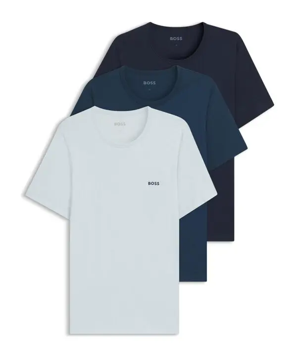 Hugo Boss Crew-neck T-shirts - White