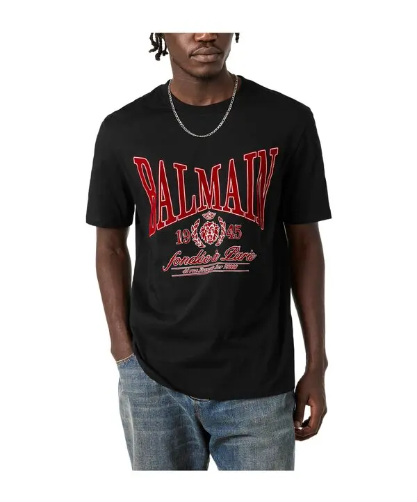 Balmain Crewneck Shortsleeve Tee
