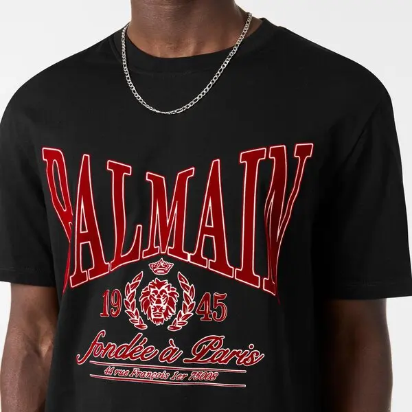 Balmain Crewneck Shortsleeve Tee